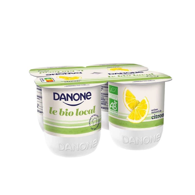 Nhà phân phối Danone Le Bio Citron 125x4g