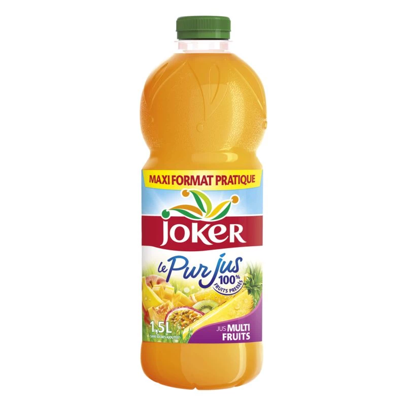 Grossiste Pur jus multi-fruits 1,5L - JOKER