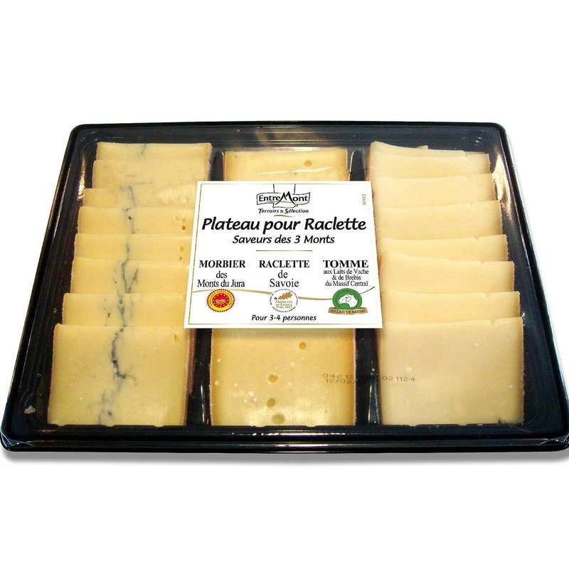 Raclette Tray 3 Flavors 600 wholesaler