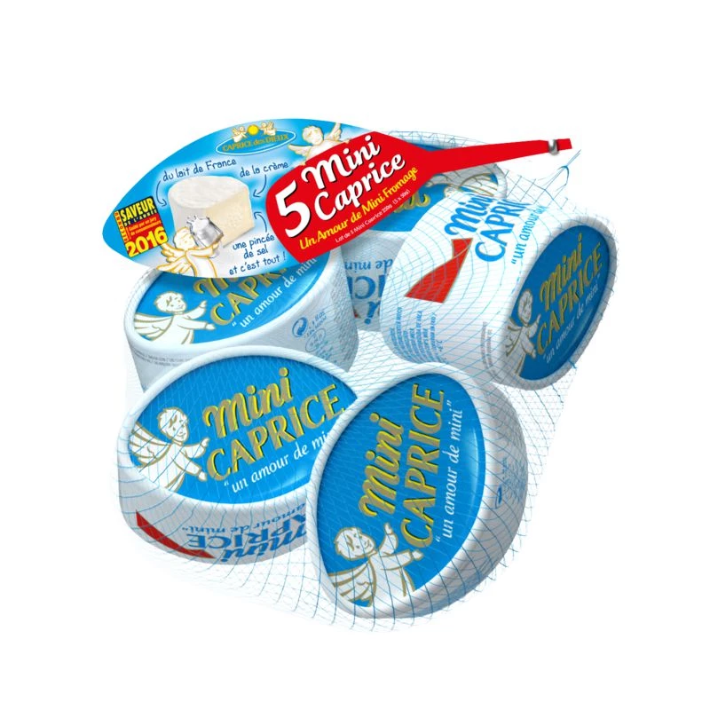 Cheese Filet Mini Caprice 5x50gr - CAPRICE DES DIEUX wholesaler