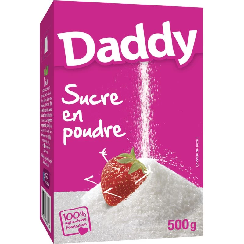 Daddy Sucre Logo DADDY Petits Morceaux De Sucre Blancs 500g Achat