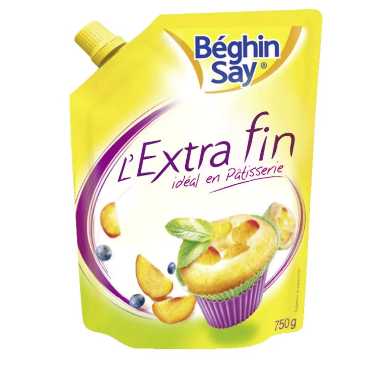 Sucre extra fin pâtisserie 750g - BEGHIN SAY wholesaler