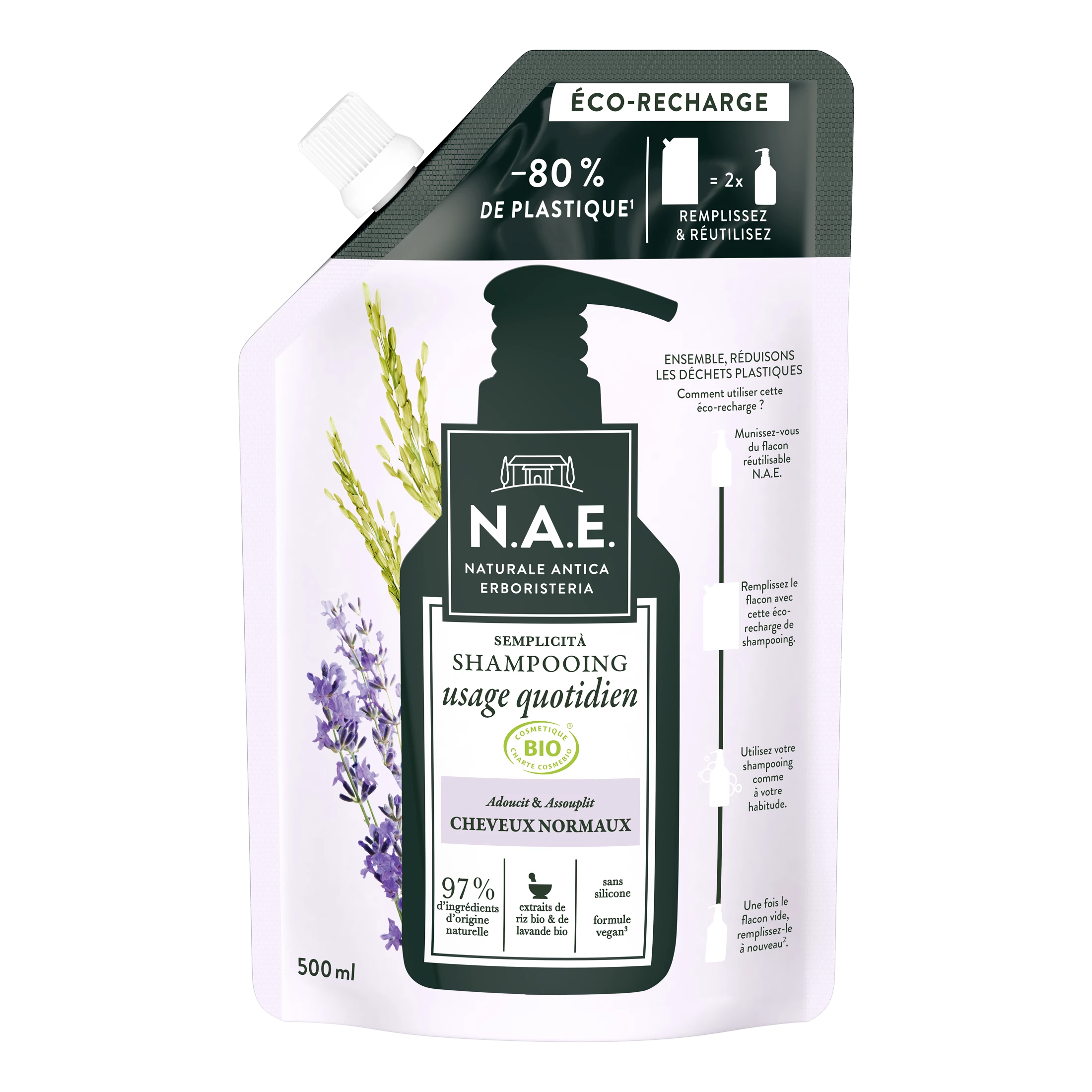 Nhà phân phối Nae Shp Ecopack 500ml Quotid B