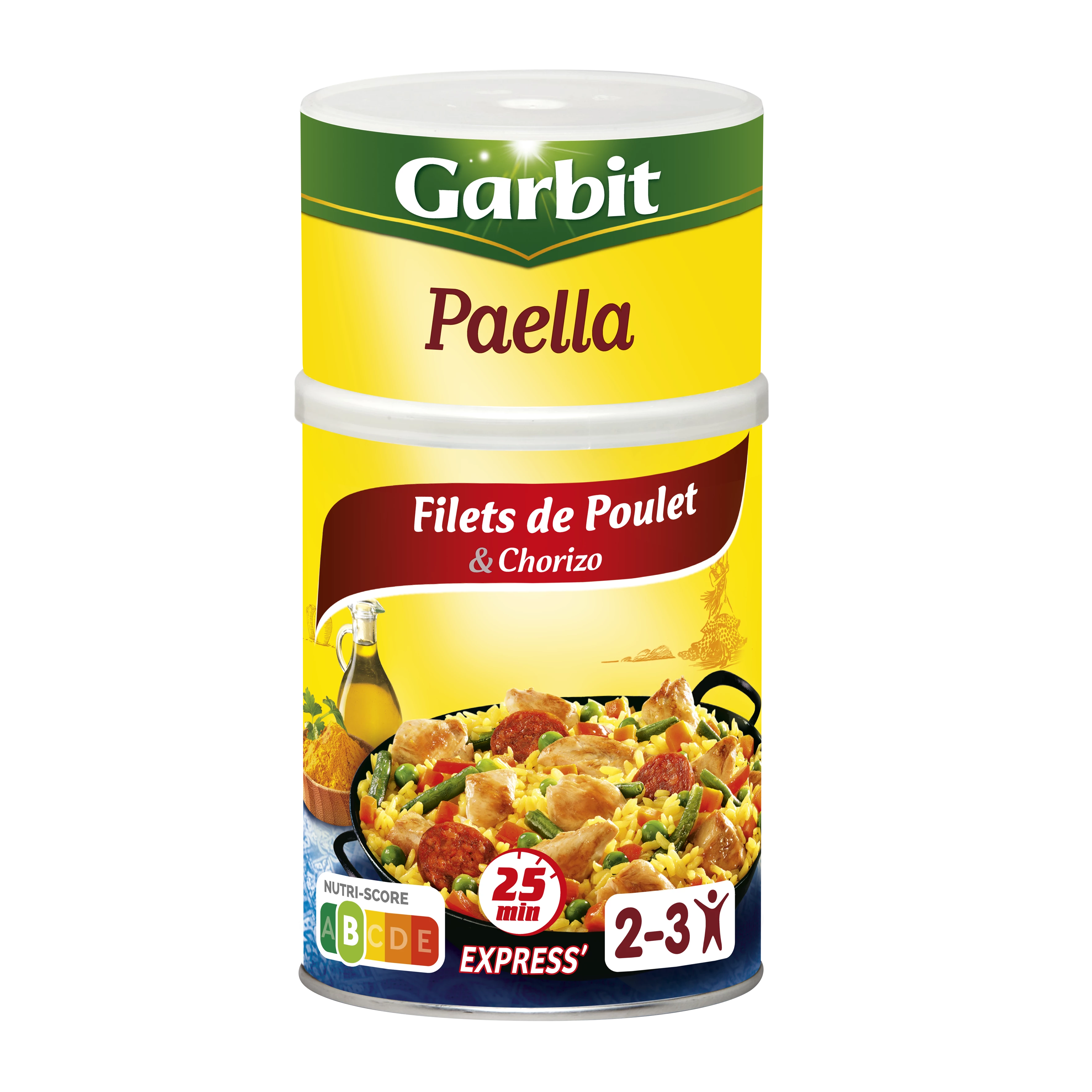 PaelLa Express Chicken Fillet and Chorizo, 960g - GARBIT wholesaler