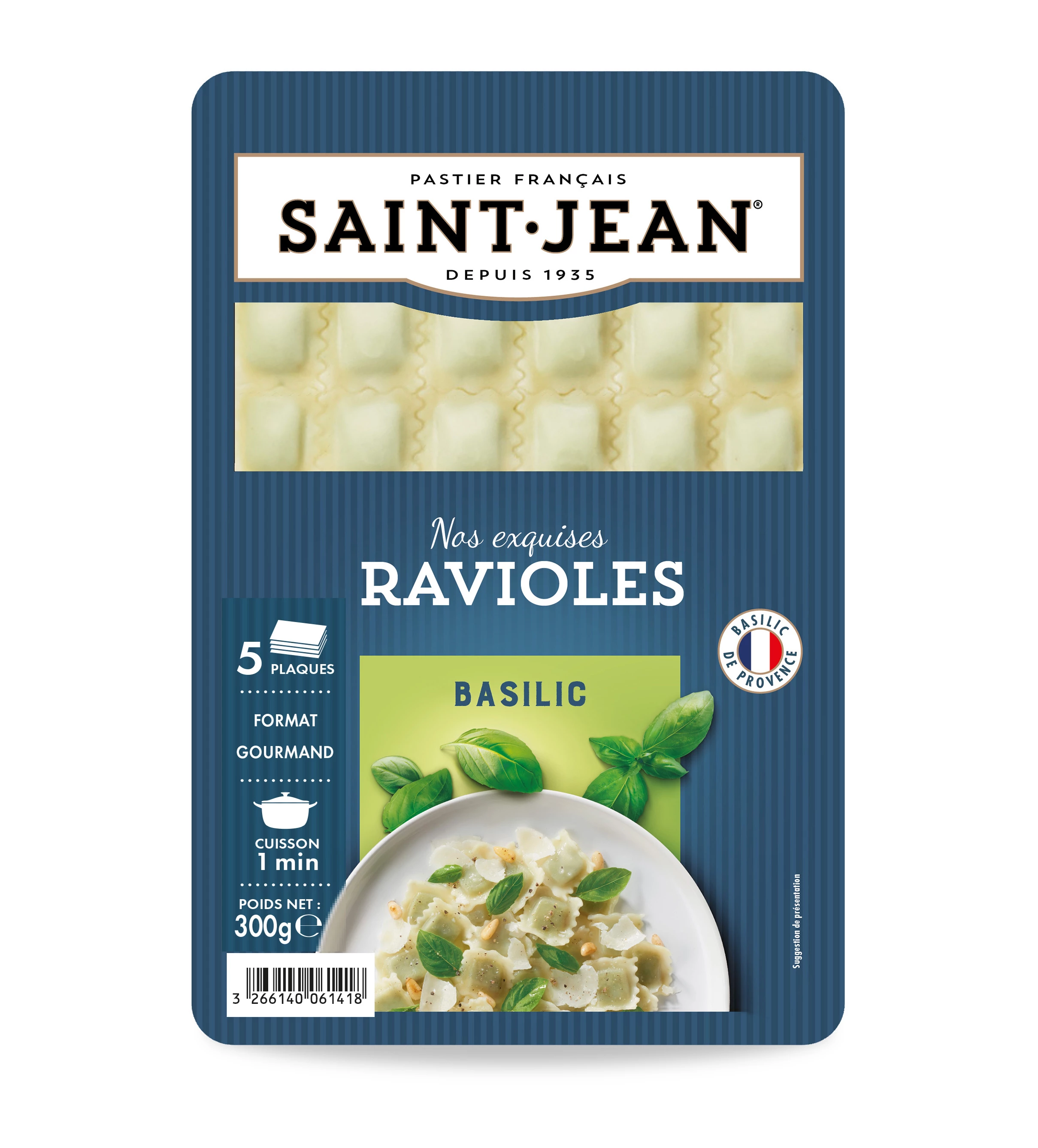 Mayorista Raviolis de Albahaca 300g