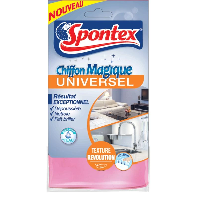 Grossiste Chiffon magique universel x1 - SPONTEX