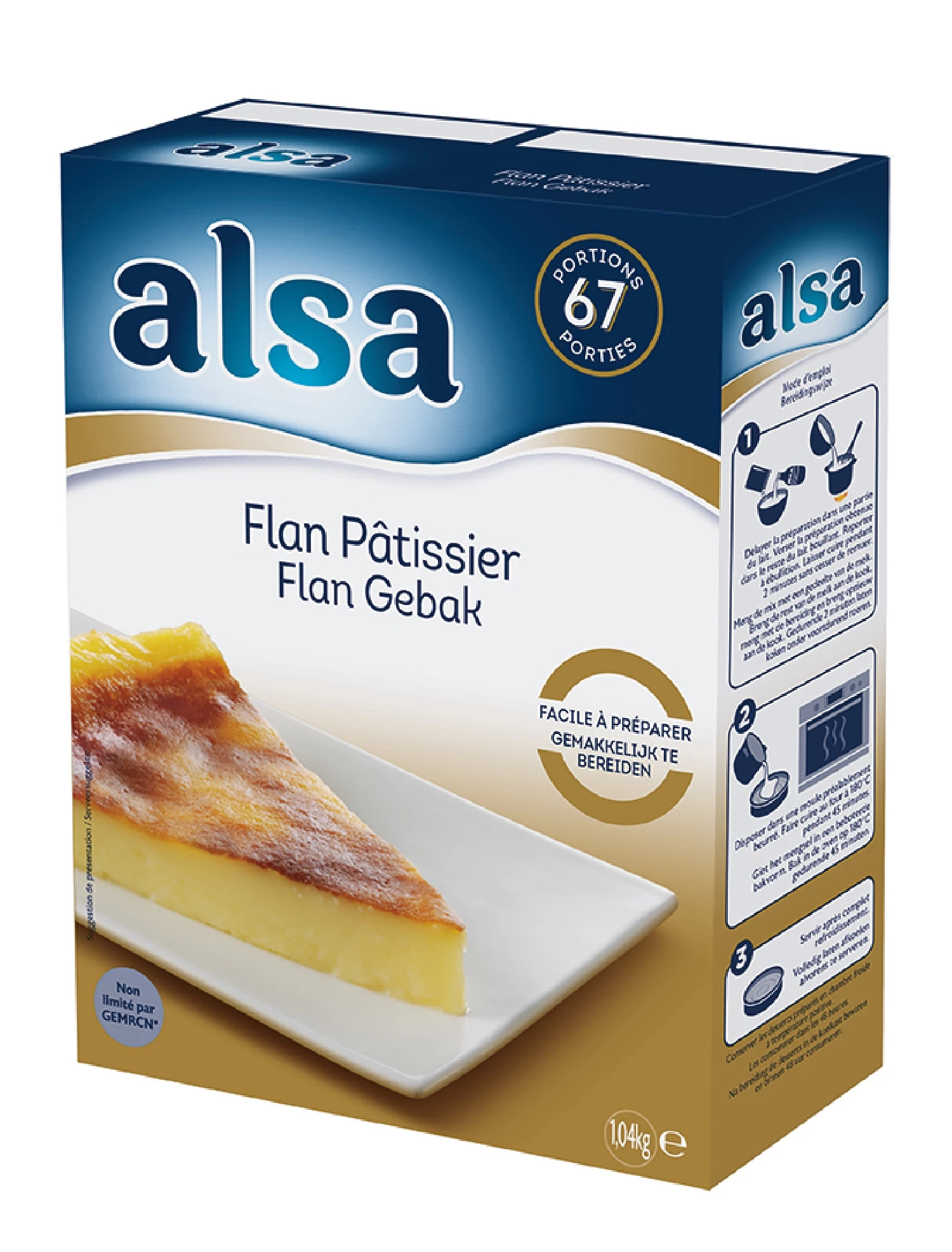 糕点馅饼的准备，1040g - ALSA 批发商