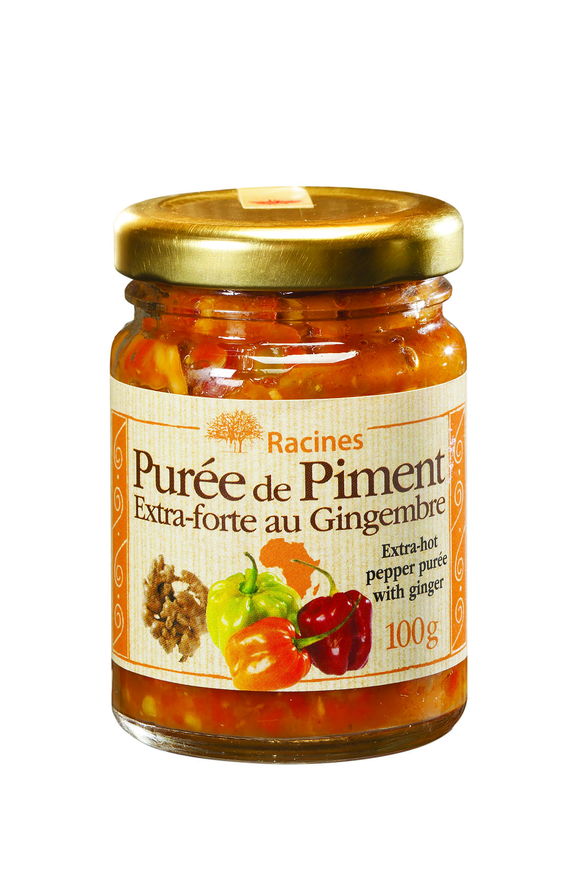 Grossiste Purée De Piment Extraforte Au Gingembre (24 X 100 G) - Racines