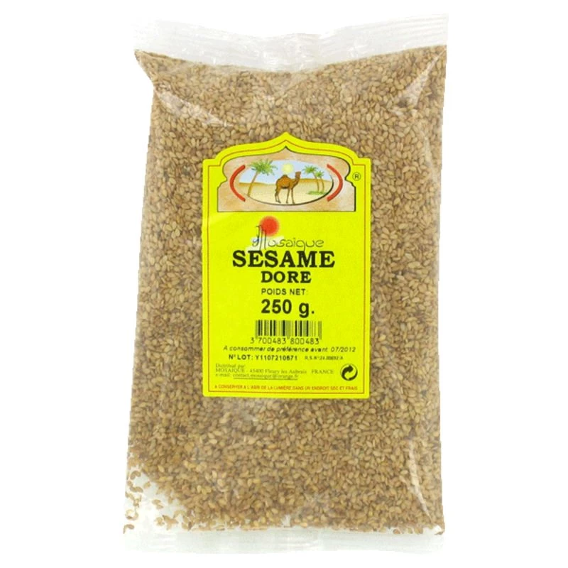 Grossiste Sésame doré 250g - MOSAIQUE