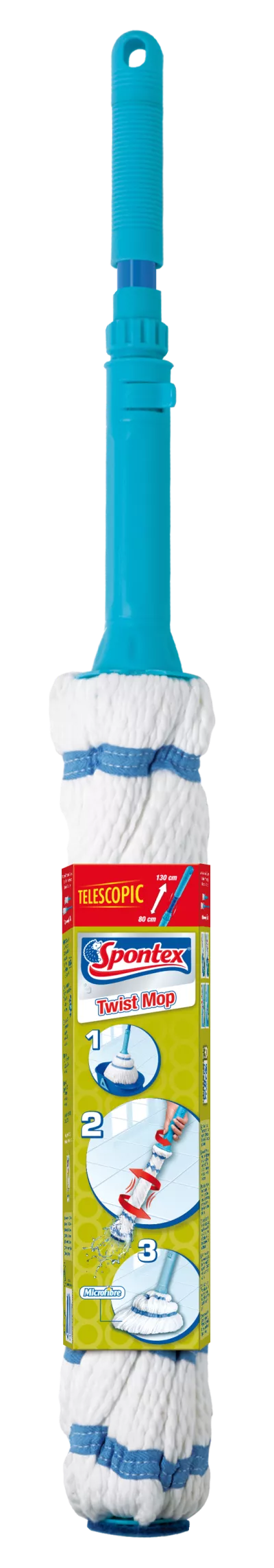 Atacadista de Balai Twist Mop telescópico