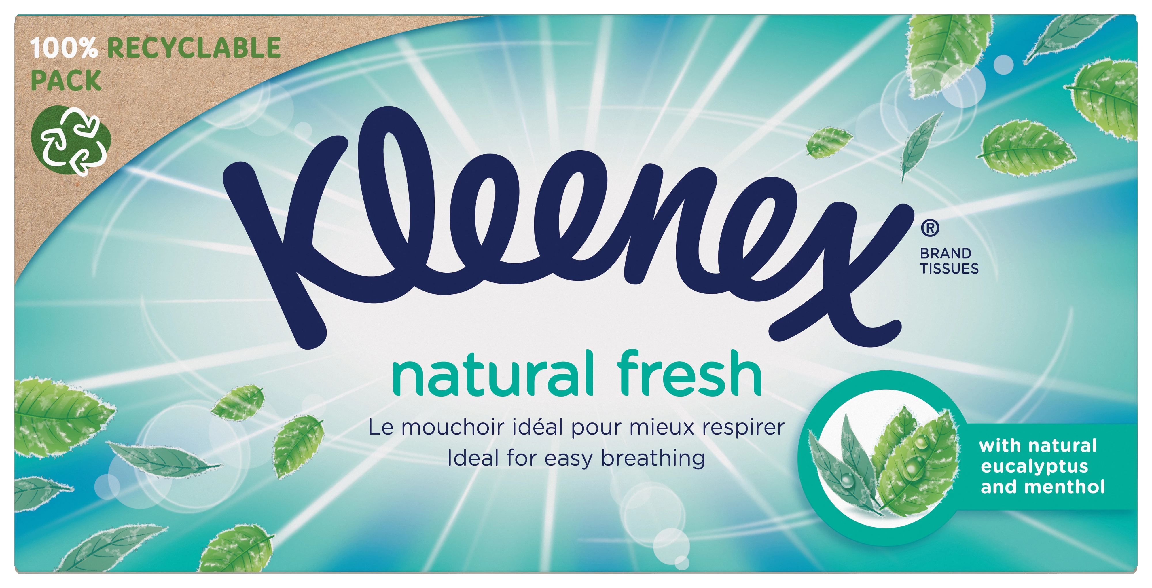 Grossiste Kleenex Natural Fresh Boite 72
