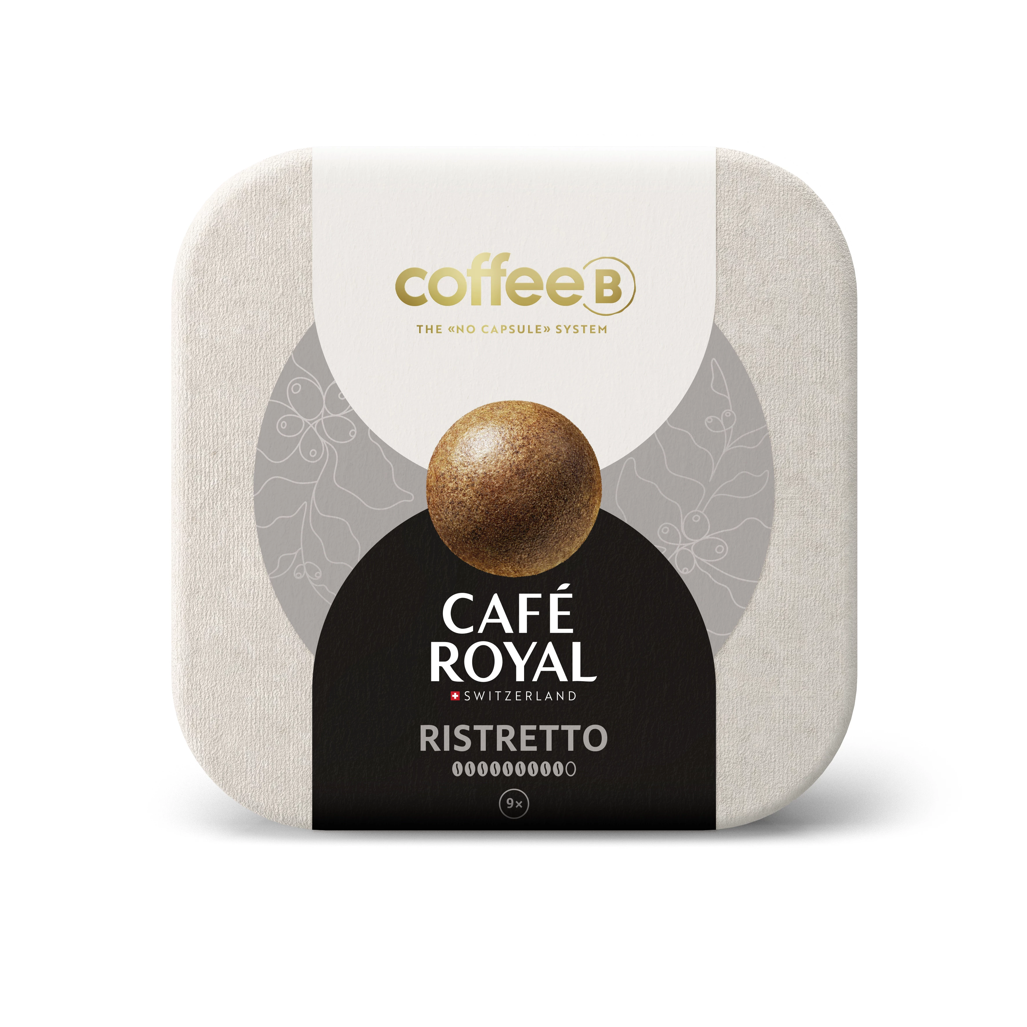 Grossiste Boules Coffee B Ristretto; x9; 51g - CAFE ROYAL