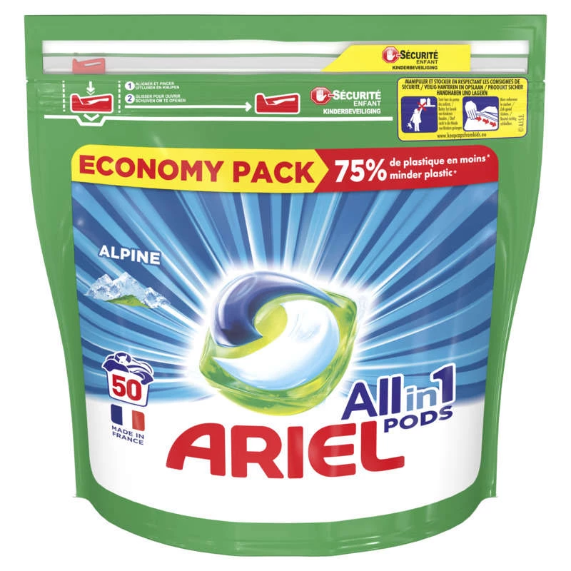 Nhà phân phối Ariel Pods 50d 1260g Alpine