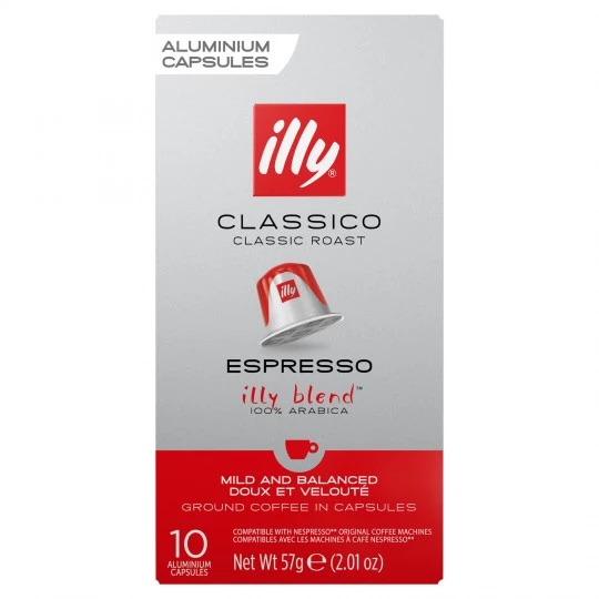 Café classico x10 capsules espresso 57g - ILLY wholesaler