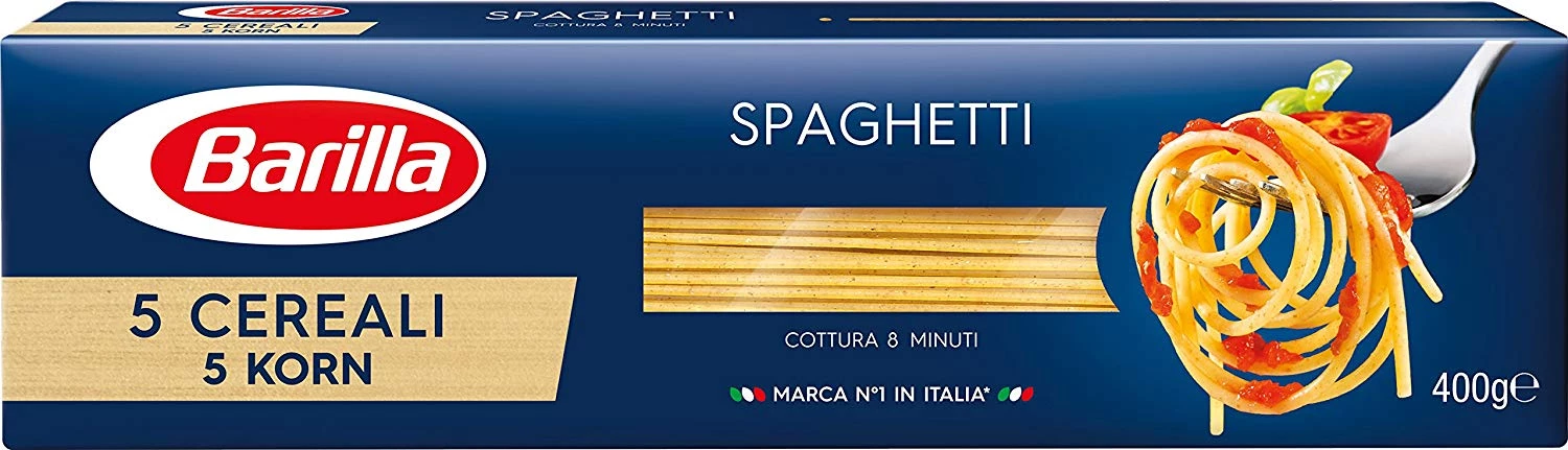 Pâtes spaghetti 5 céréales 400g - BARILLA wholesaler