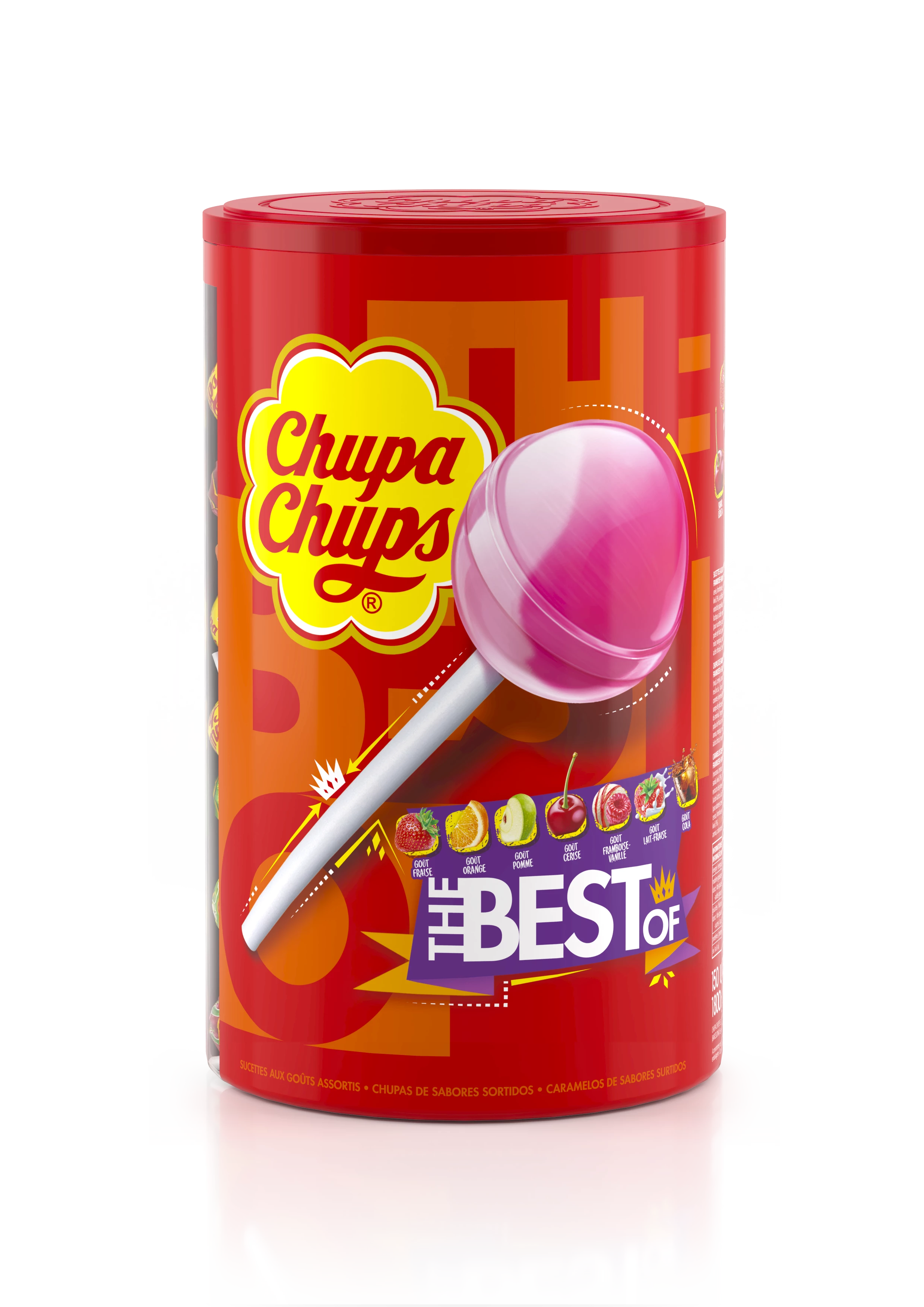 Classic lollipops the best of x150 - CHUPA CHUPS wholesaler