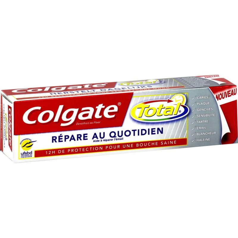 Grossiste Dentifrice Total repair quotidien 75ml - COLGATE