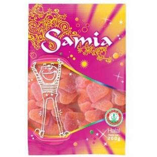 Grossiste Bonbons Coeur Halal 200g Samia