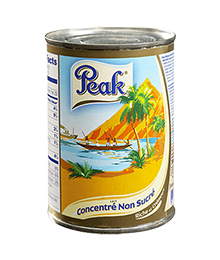 Grossiste Lait concentré non sucré PEAK (48 x 170 g)