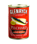 Pilchards à la sauce tomate piquante GLENRYCK (24 x 400 g) groothandel