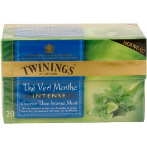 Intense mint green tea x20 32g - TWININGS wholesaler