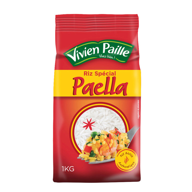 Grossiste Riz spécial paëlla 1kg - VIVIEN PAILLE