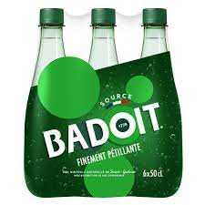 Grossiste Eau minérale gazeuse 6x1L - BADOIT