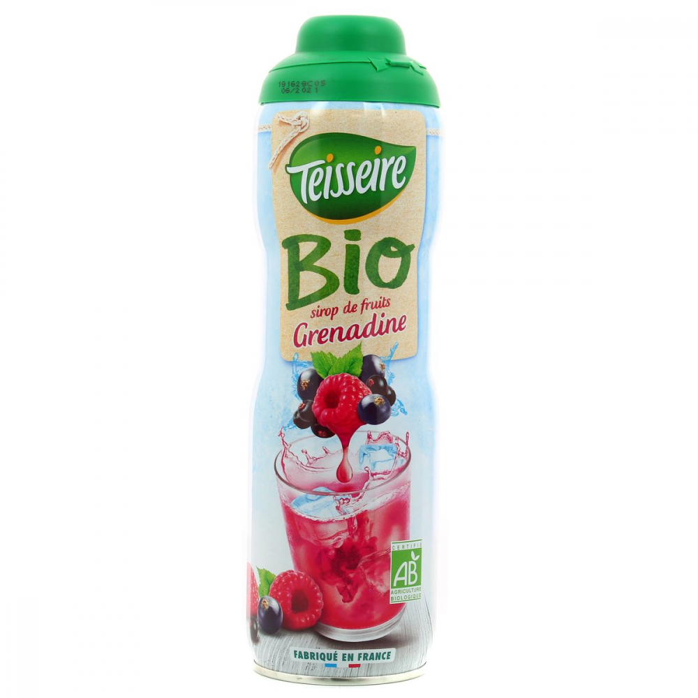 Grossista di Sirop Teisseire Bio Grenadine