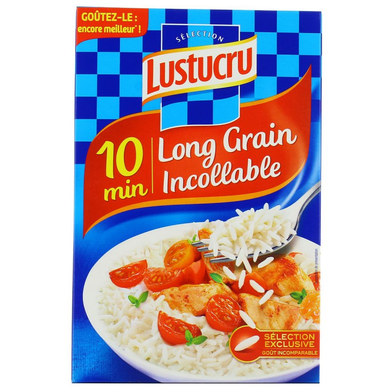 Grossiste Riz Long Grain 900gr - LUSTRUCRU