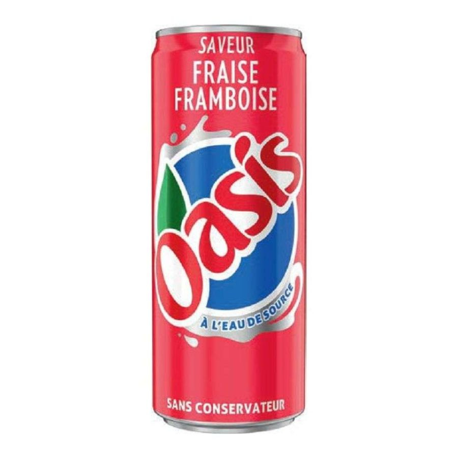 Grossiste Boisson Goût Fraise Framboise 33cl Fr X24 Slim - OASIS