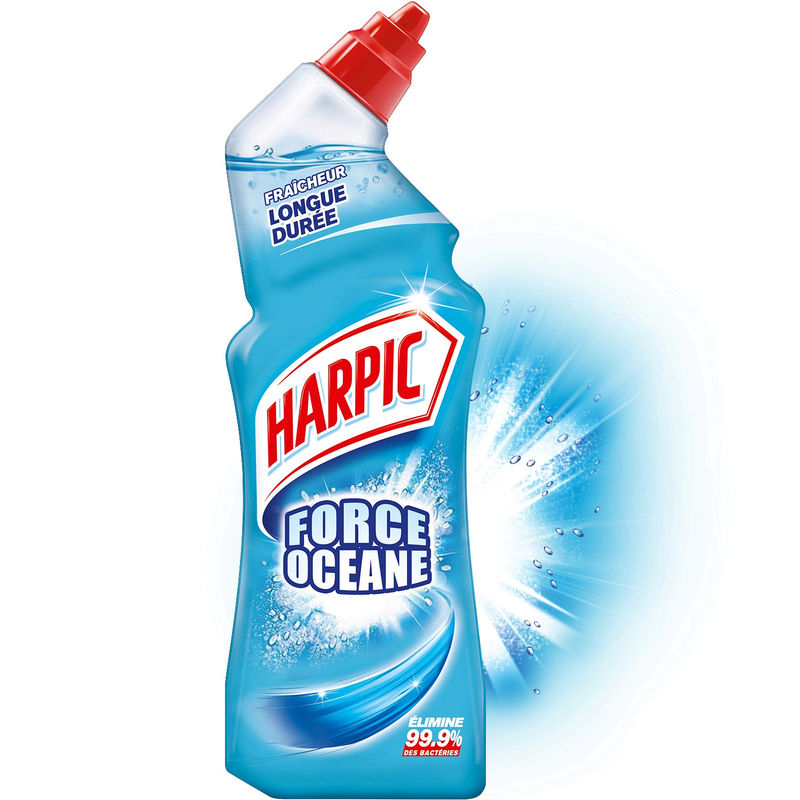Grossiste Gel WC force océane 750ml - HARPIC