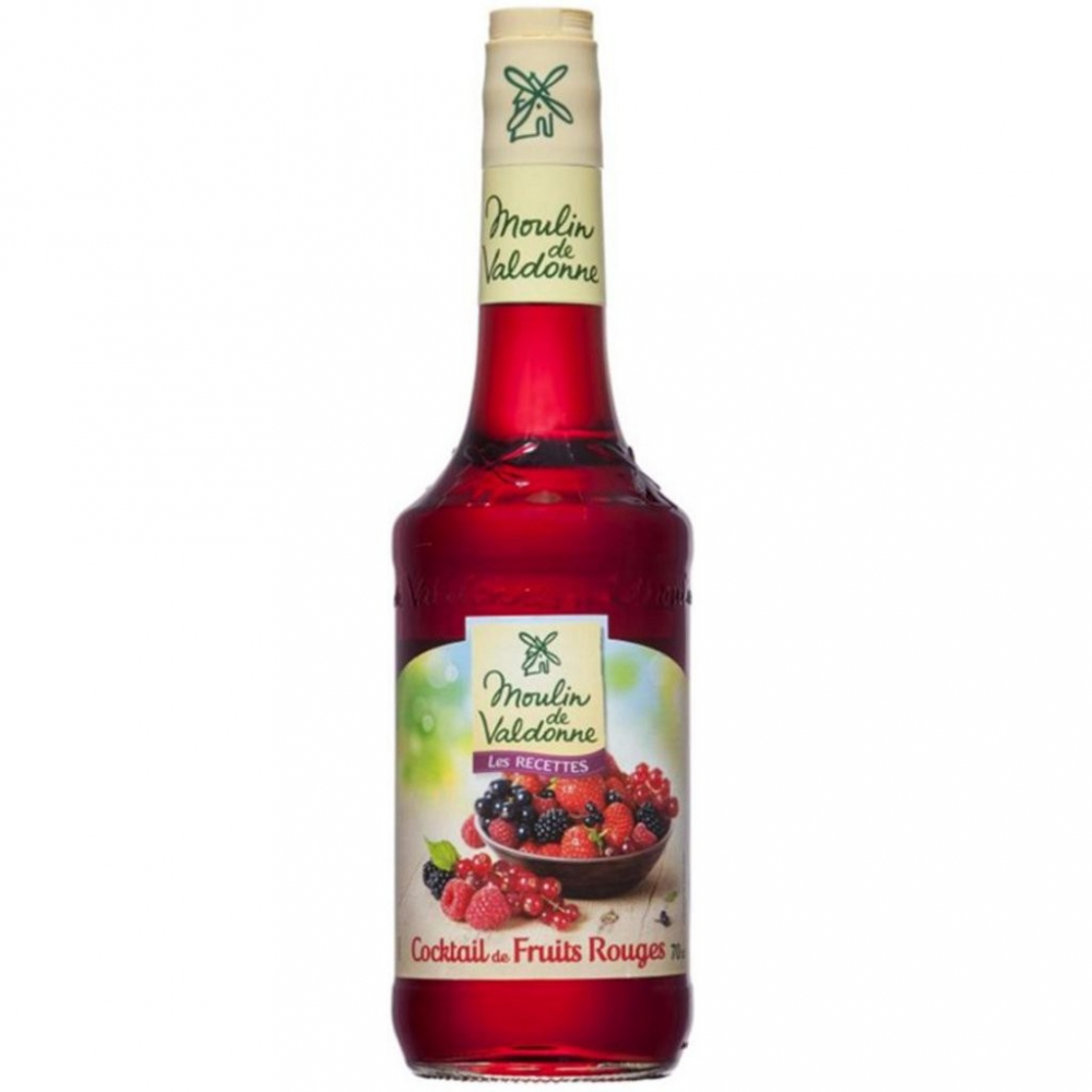 Grossiste Sirop de cocktail de fruits rouges 70cl - MOULIN DE VALDONNE