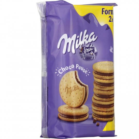 Grossiste Biscuits choco pause 2x260g - MILKA